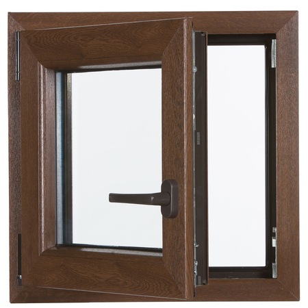 Fereastra PVC, ALCONF, 4 camere, 1 canat, Nuc, deschidere simpla pe ...