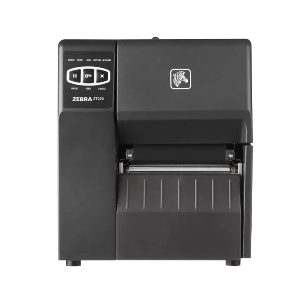 Imprimanta etichete Zebra ZT220, 203 DPI, 152 mm/s, transfer termic ...