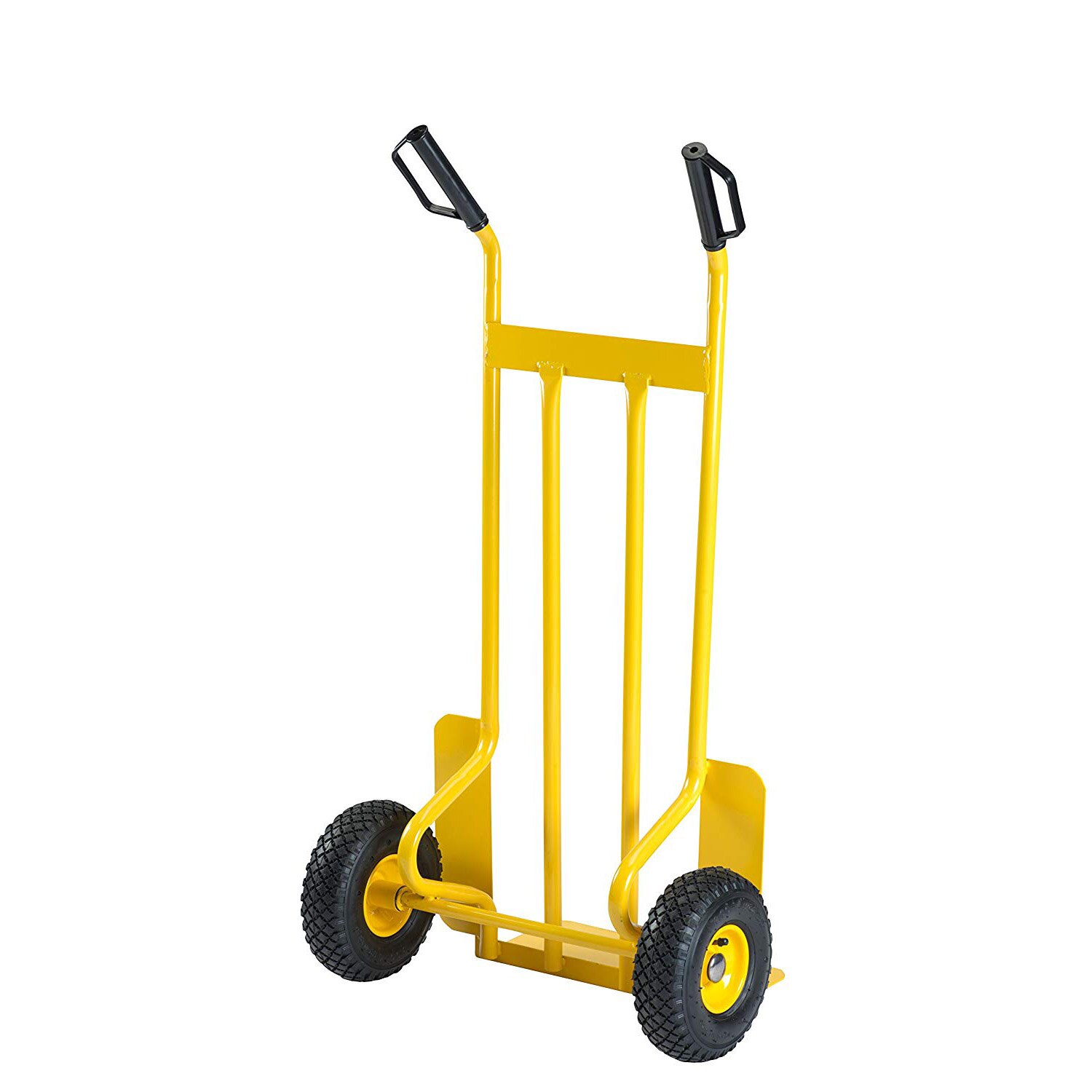 Stanley Acél kézikocsi, 300 kg, 55 x 47 x 114 cm, gumi kerekek - eMAG.hu