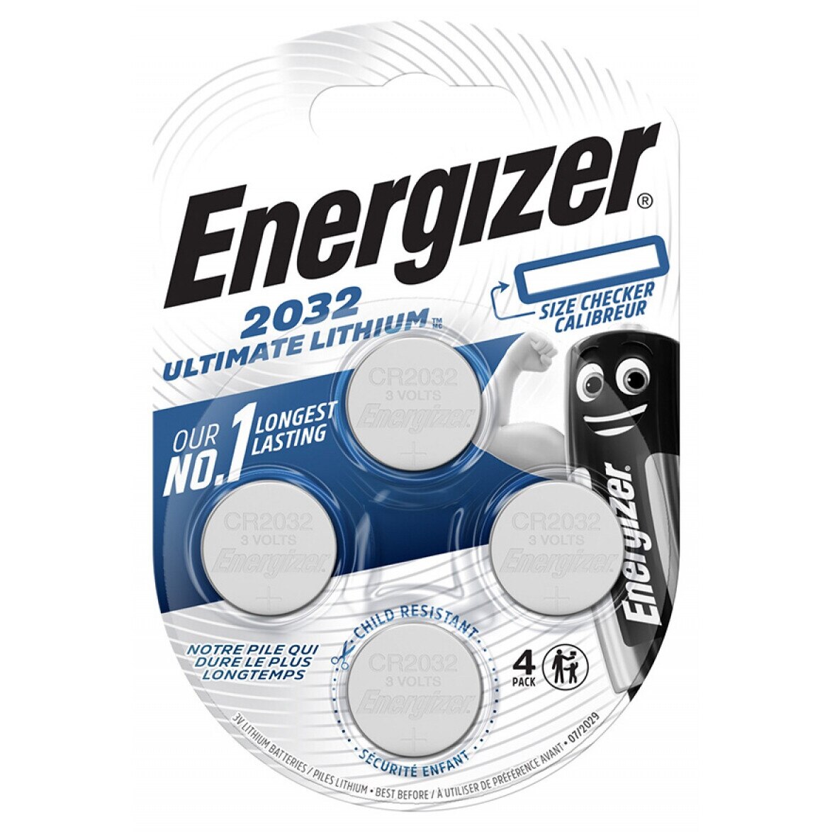Baterii Litiu Cr2032, 3v, 4 Buc/set, Energizer Ultimate Lithium - eMAG.ro
