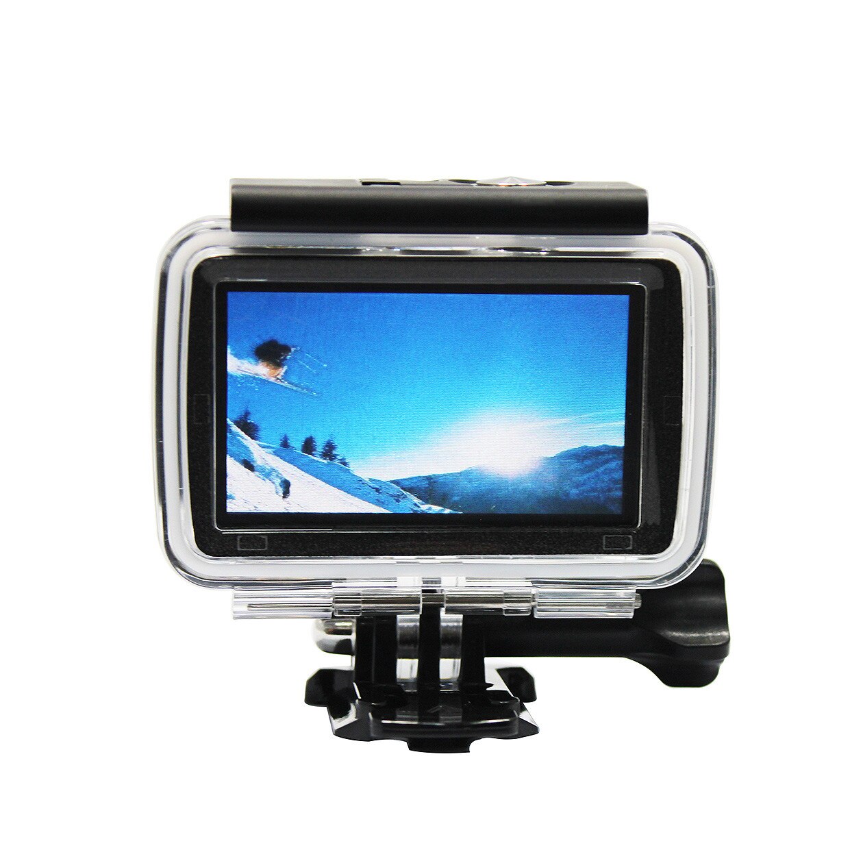 Комплект Екшън камера + Аксесоари Extended Kit, Sony imx 078 сензор, 4к ...