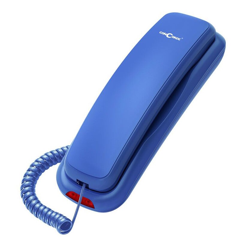 Telefon cu fir ConCorde A10, Blue - eMAG.ro