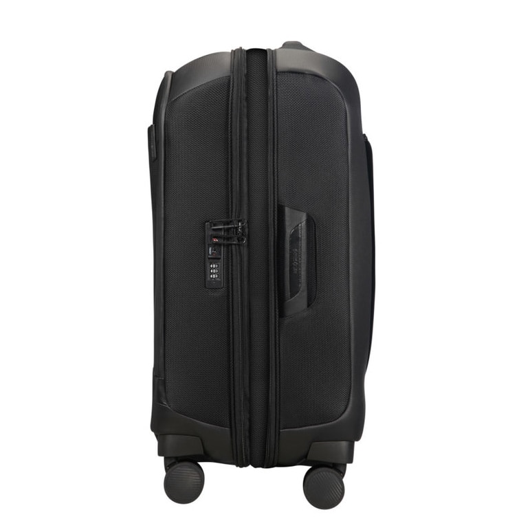 Troler Samsonite X-Rise, 55cm, 4 roti, Negru - eMAG.ro