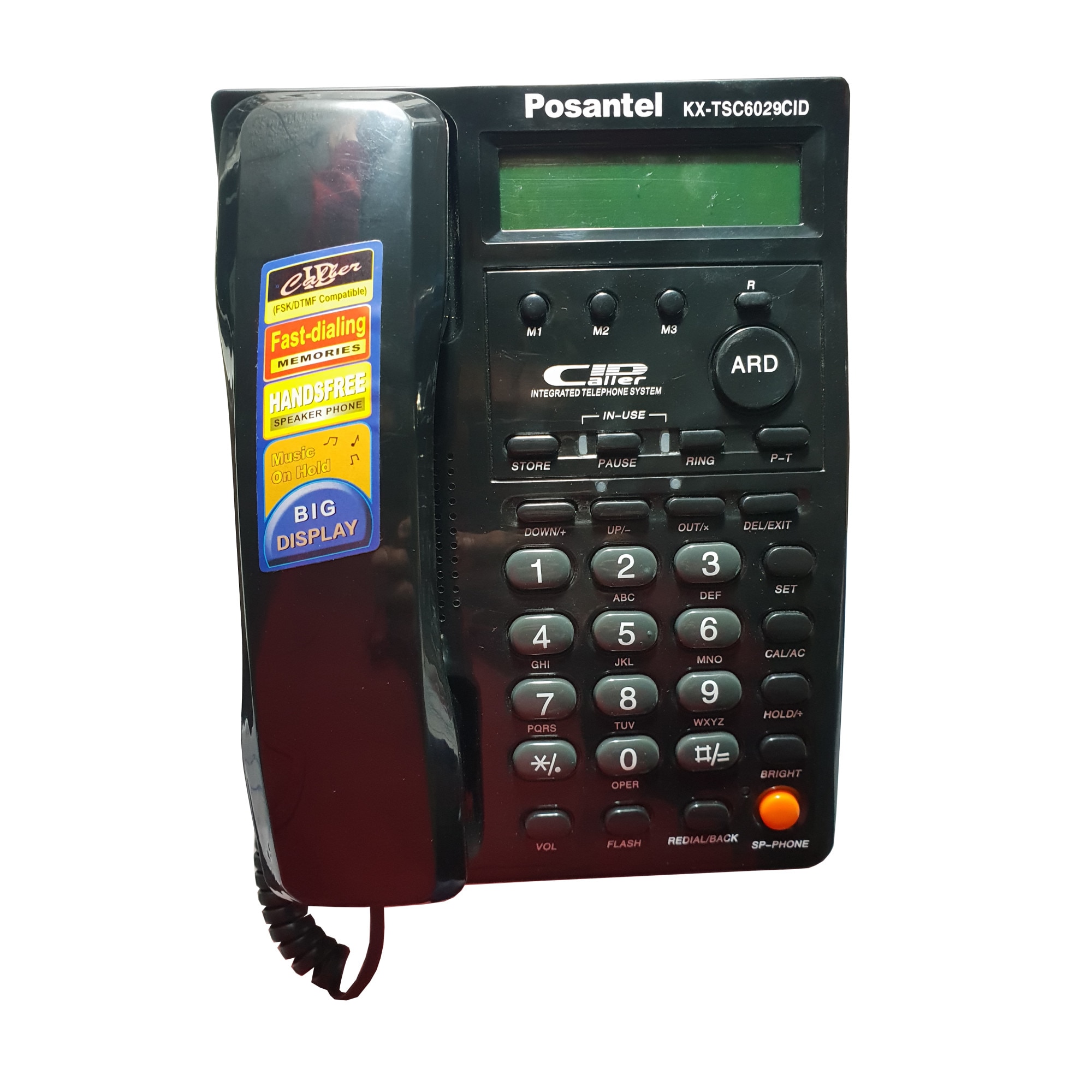 Telefon Cu Fir, De Birou, Afisaj LCD, Negru - eMAG.ro