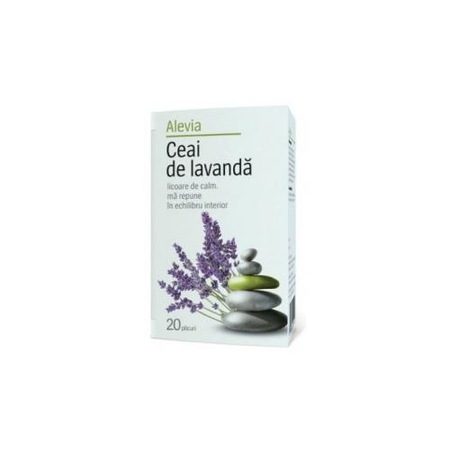 Ceai de Lavanda 20dz Alevia - eMAG.ro
