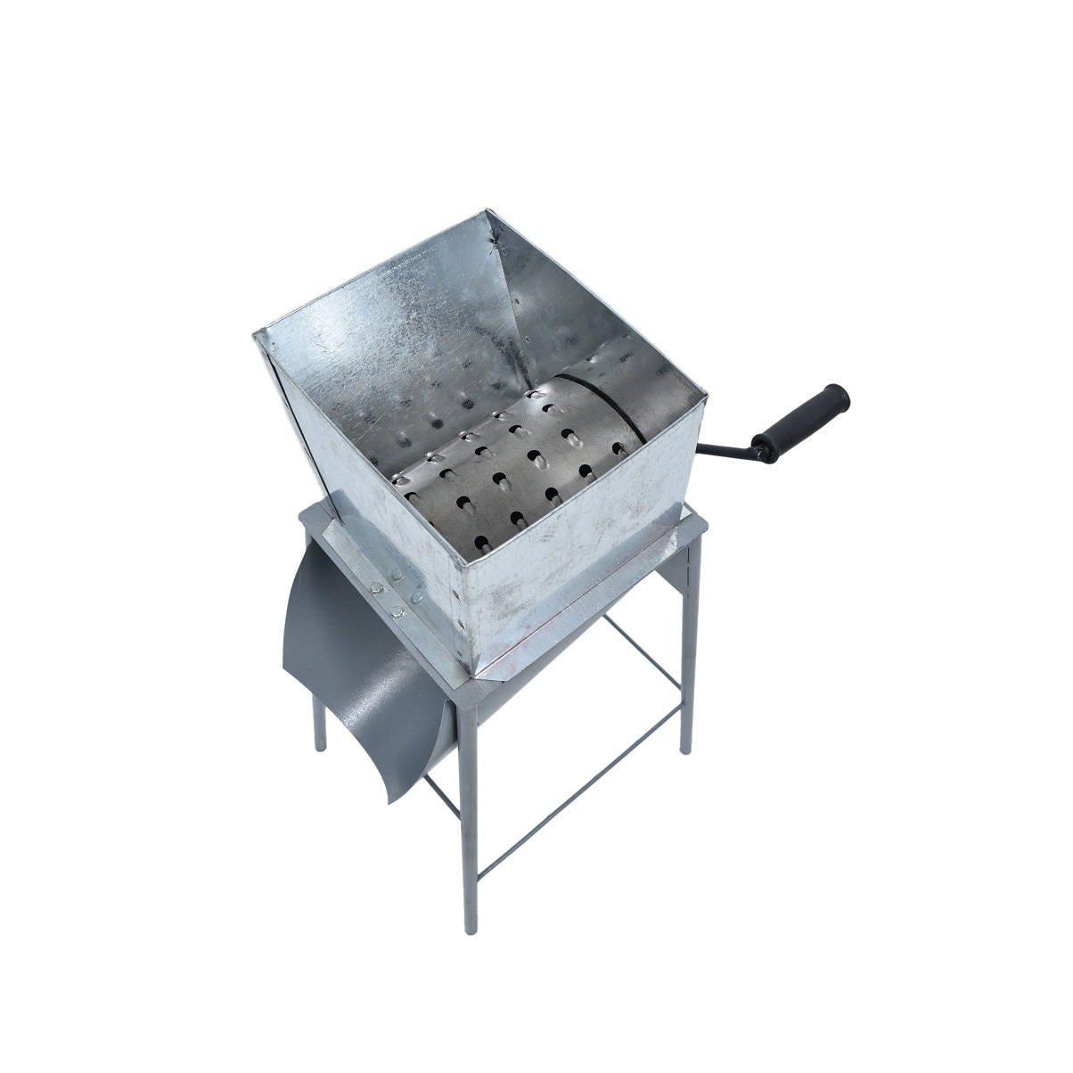 Tocator manual de radacinoase, fructe si legume, cu tambur si suport ...