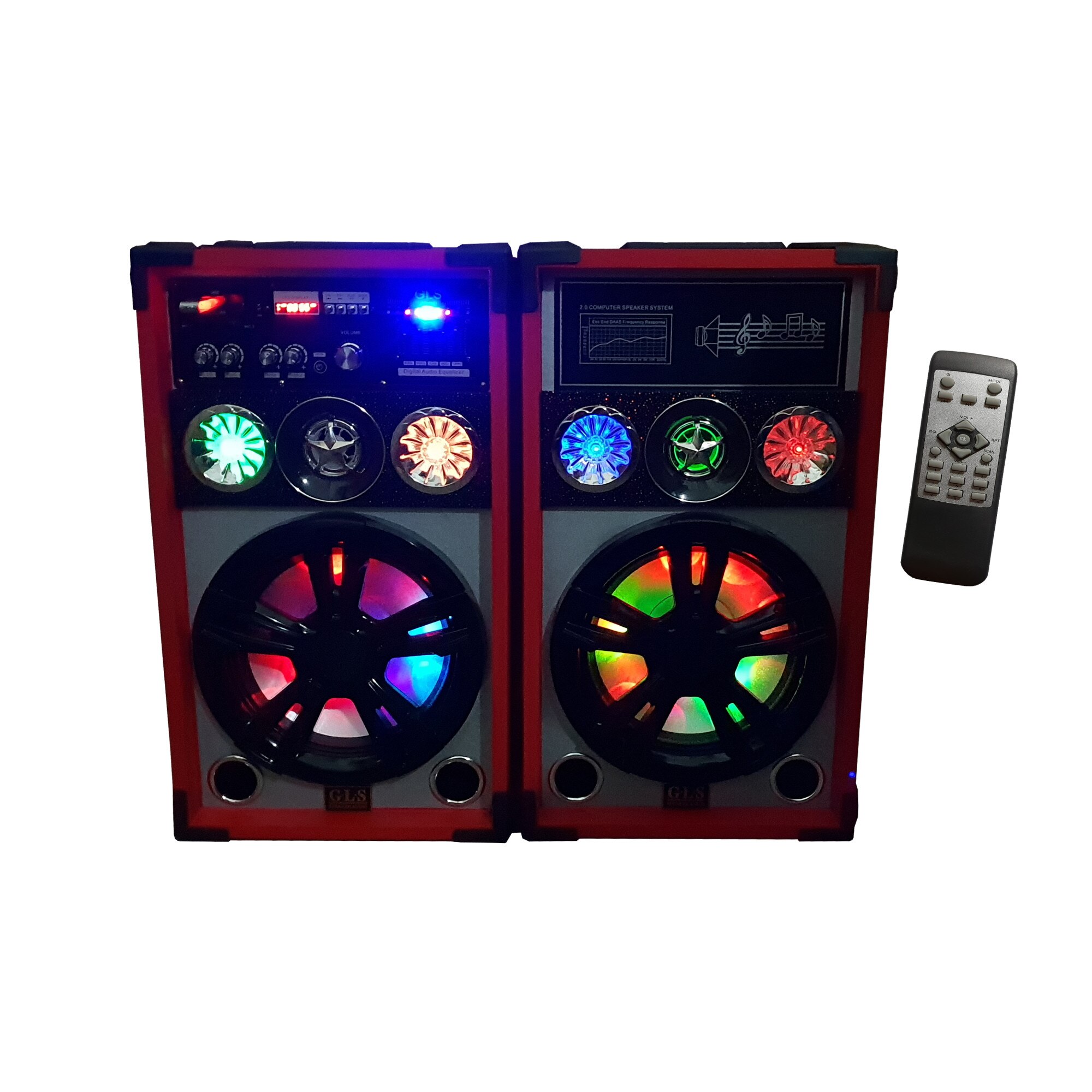 Boxe Active Cu Statie Profesionale, 150 W P.M.P.O, Bluetooth, USB, Card ...