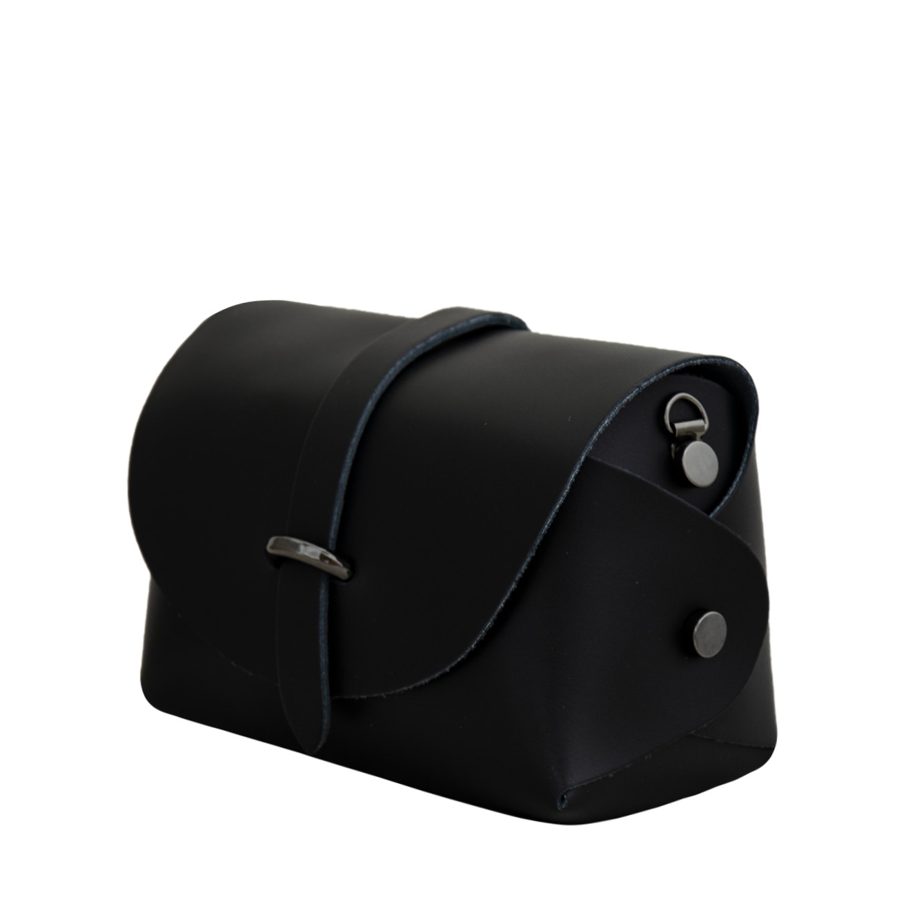 Geanta crossbody din piele naturala, Ioana negru 2 - eMAG.ro