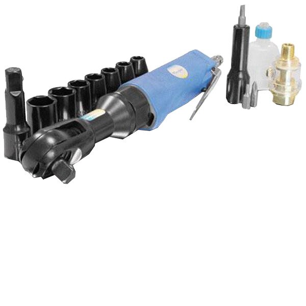 Set clichet pneumatic 1/2" + 7 tubulare, Erba - eMAG.ro