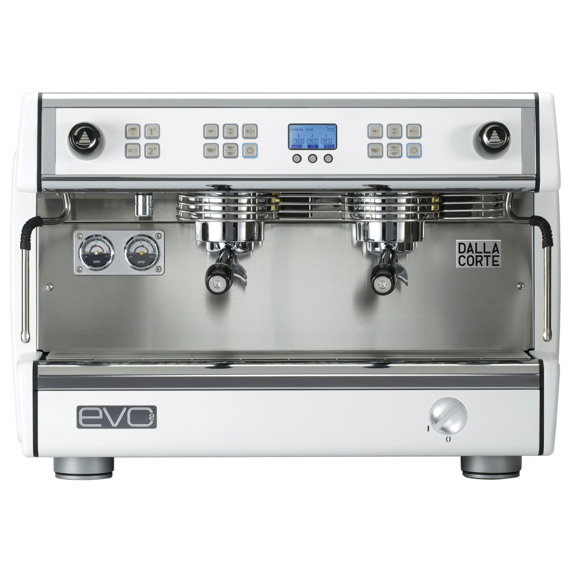 Професионална Кафемашина Dalla Corte Evo2 2 Groups, Бял, 4300W - eMAG.bg