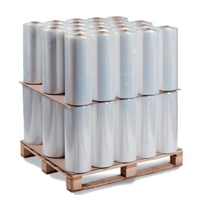 Palet 120 Role Folie Stretch pentru Uz Manual 3.30 Kg/Rola, 23 MIC, Tub ...