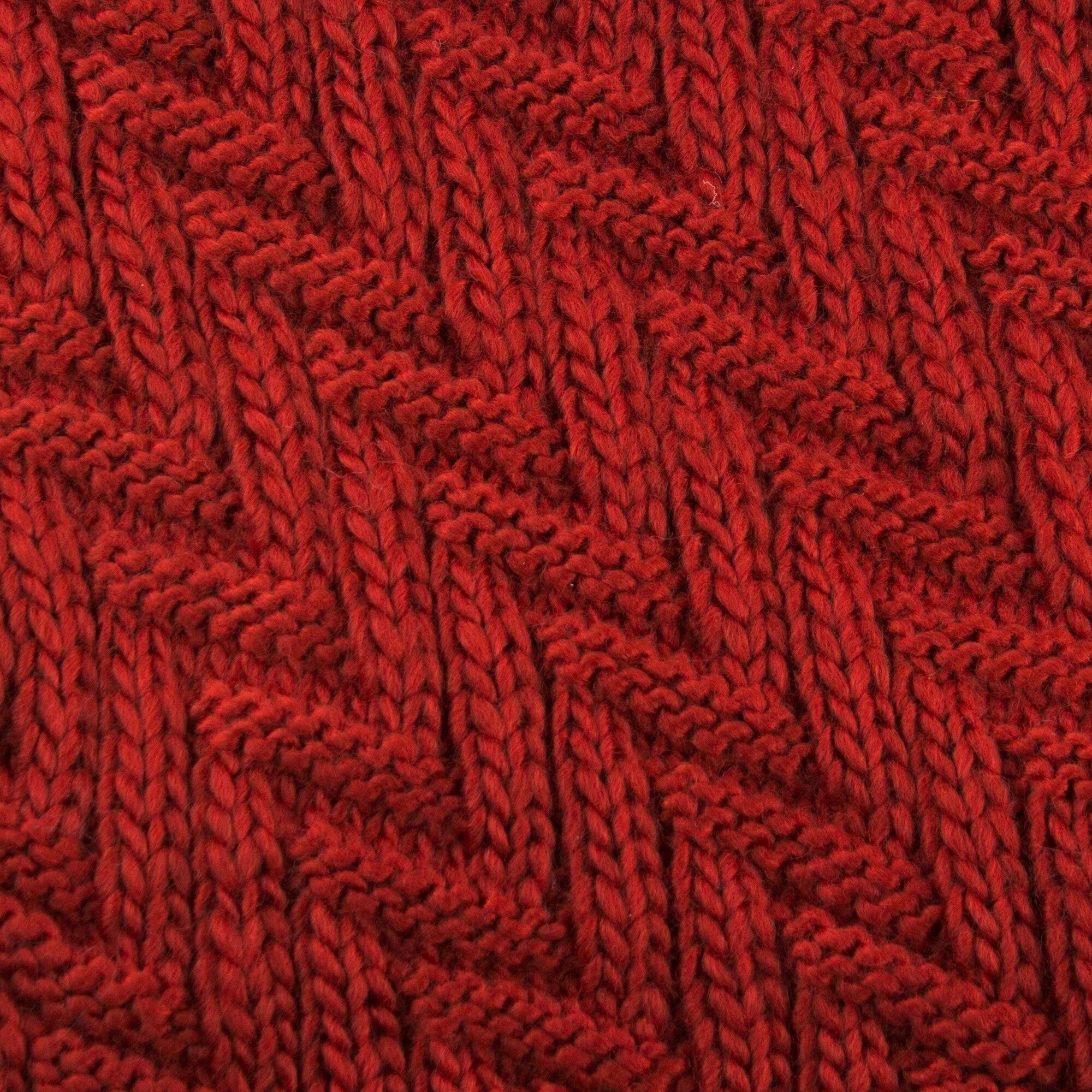 Fular circular dama tricotat D418-183-ruginiu - eMAG.ro