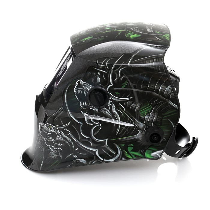 Masca de sudura automata, cu LCD profesionala KraftDele KD1894 Lup ...