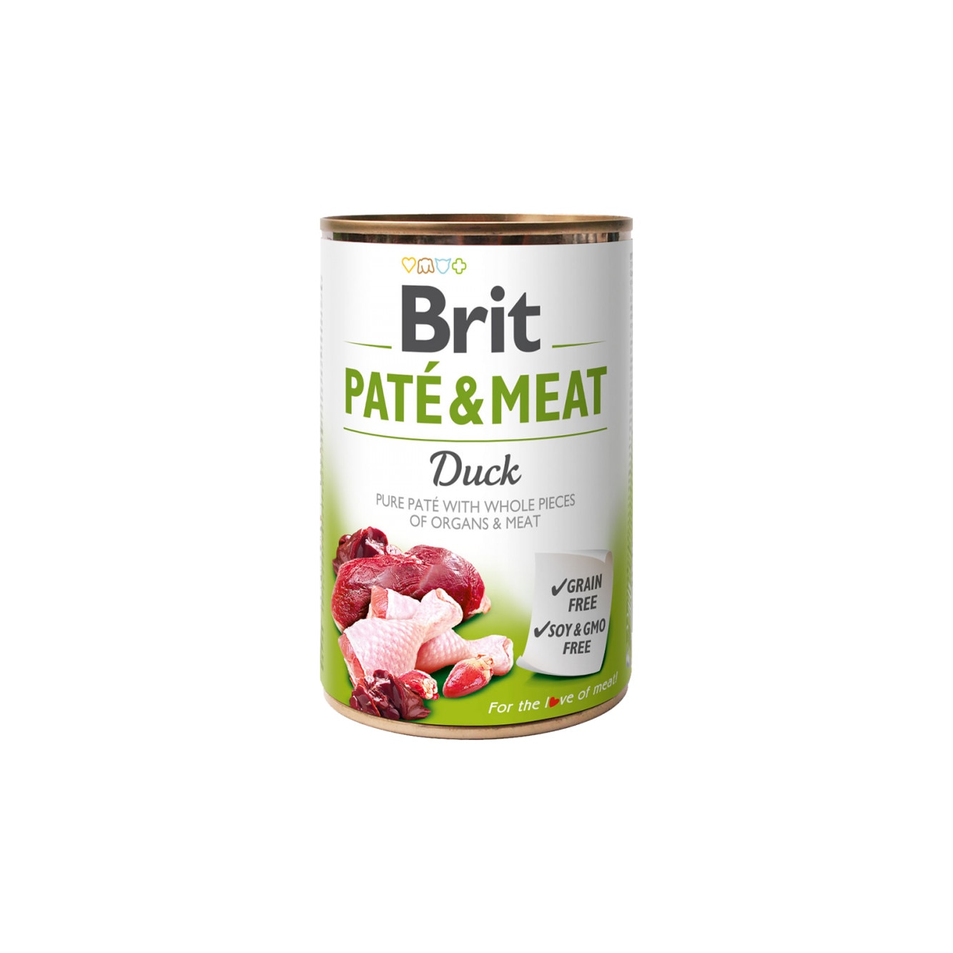 Conserva Brit Pate & Meat cu Rata, 400 g - eMAG.ro