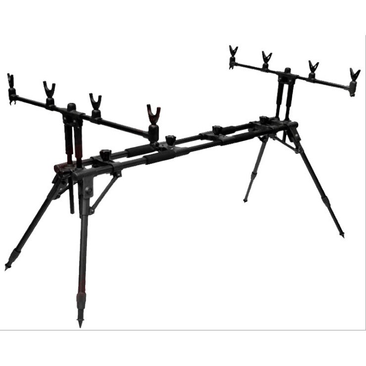 Rod Pod FishingLine UltraPRO Grey, 4 Picioare si 4 Posturi - eMAG.ro