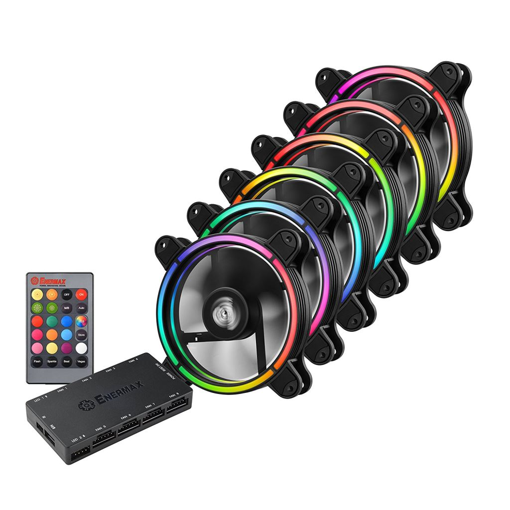 Enermax T.B. RGB ház hűtő 12cm 6db (UCTBRGB12-BP6) - eMAG.hu