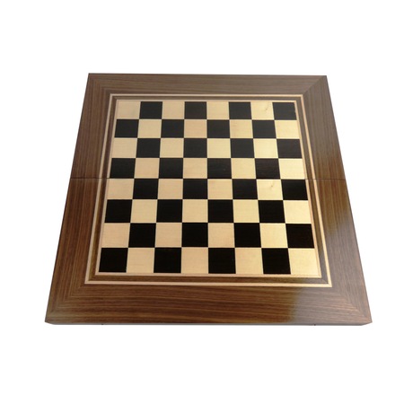 Cutie tabla de sah, ORESHAK, 48/48 cm, Crem/Maro - eMAG.ro