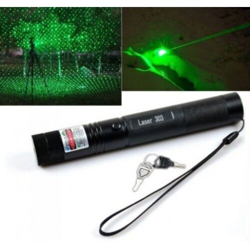 Dispozitiv Laser cu fascicul verde si proiectie 3D - eMAG.ro