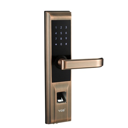 Yala smart cu acces amprenta/ cod/ card/ cheie fizica - eMAG.ro