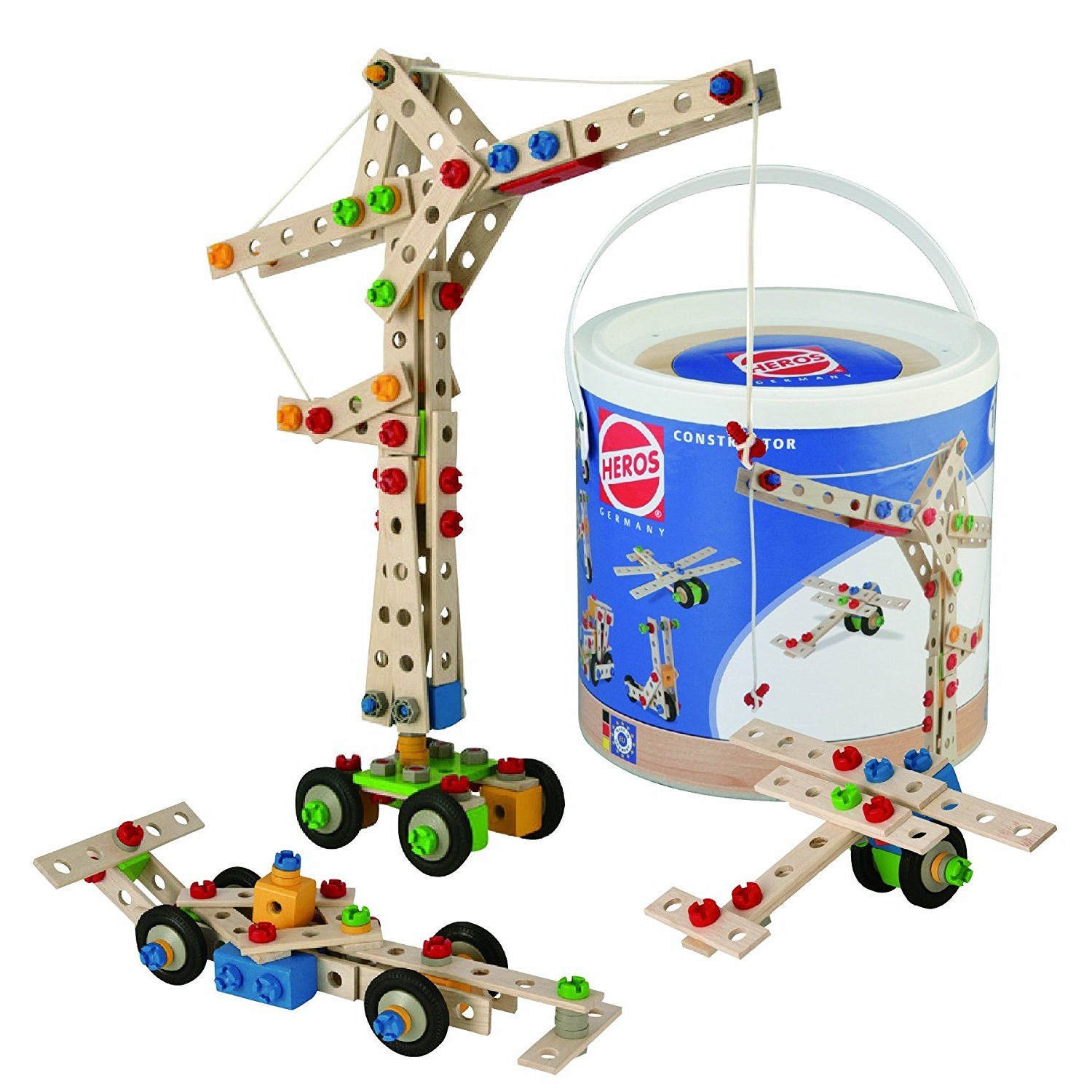 Set constructie Heros Constructor 170 piese, 9 modele in 1 - eMAG.ro