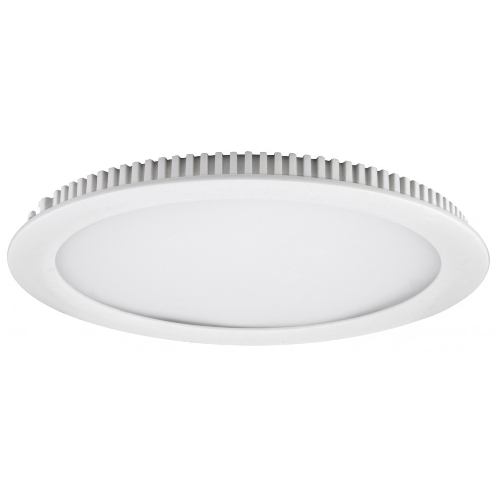 LED луна LIGHTEX, бяла 220V 12W IP44 CW 6500K Ф150x20 mm - eMAG.bg