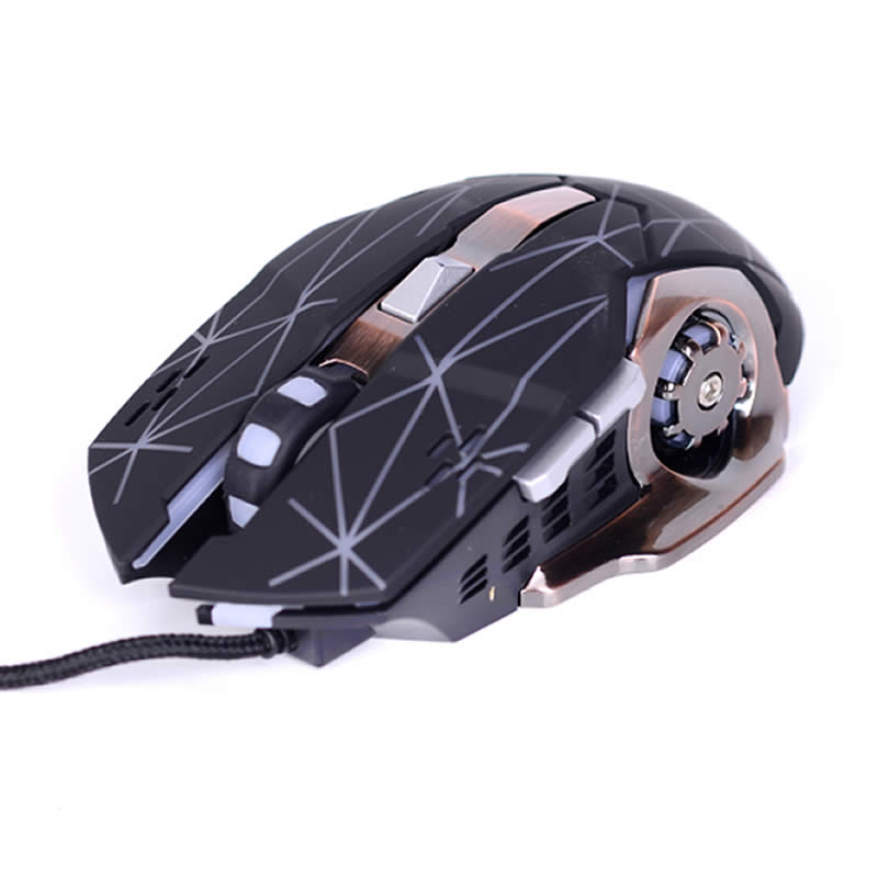 Mouse pentru gaming, Royal, LED, Negru - eMAG.ro
