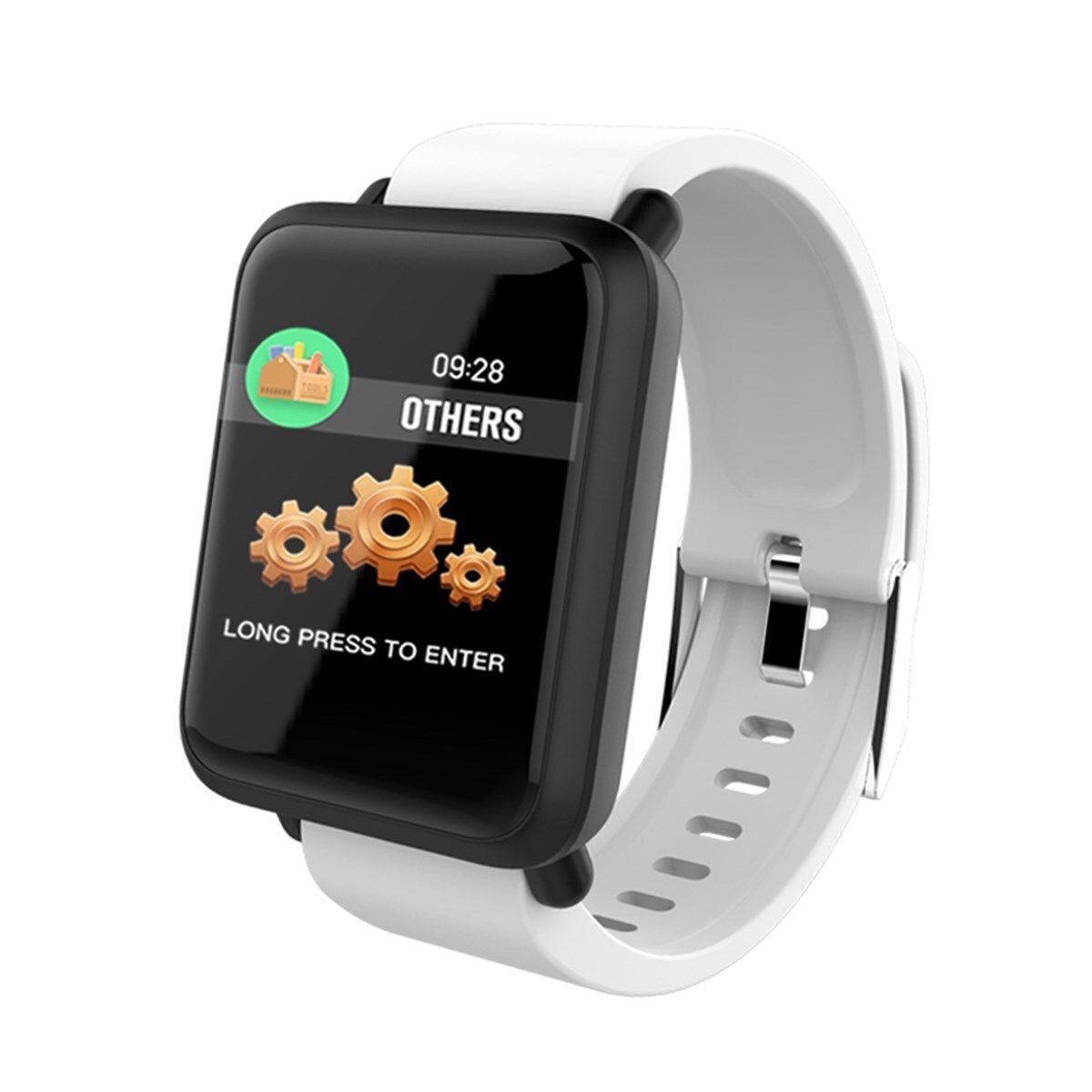 Ceas SmartWatch si Bratara Fitness 2 in 1 Sport FIT M28, 1.33" OLED ...
