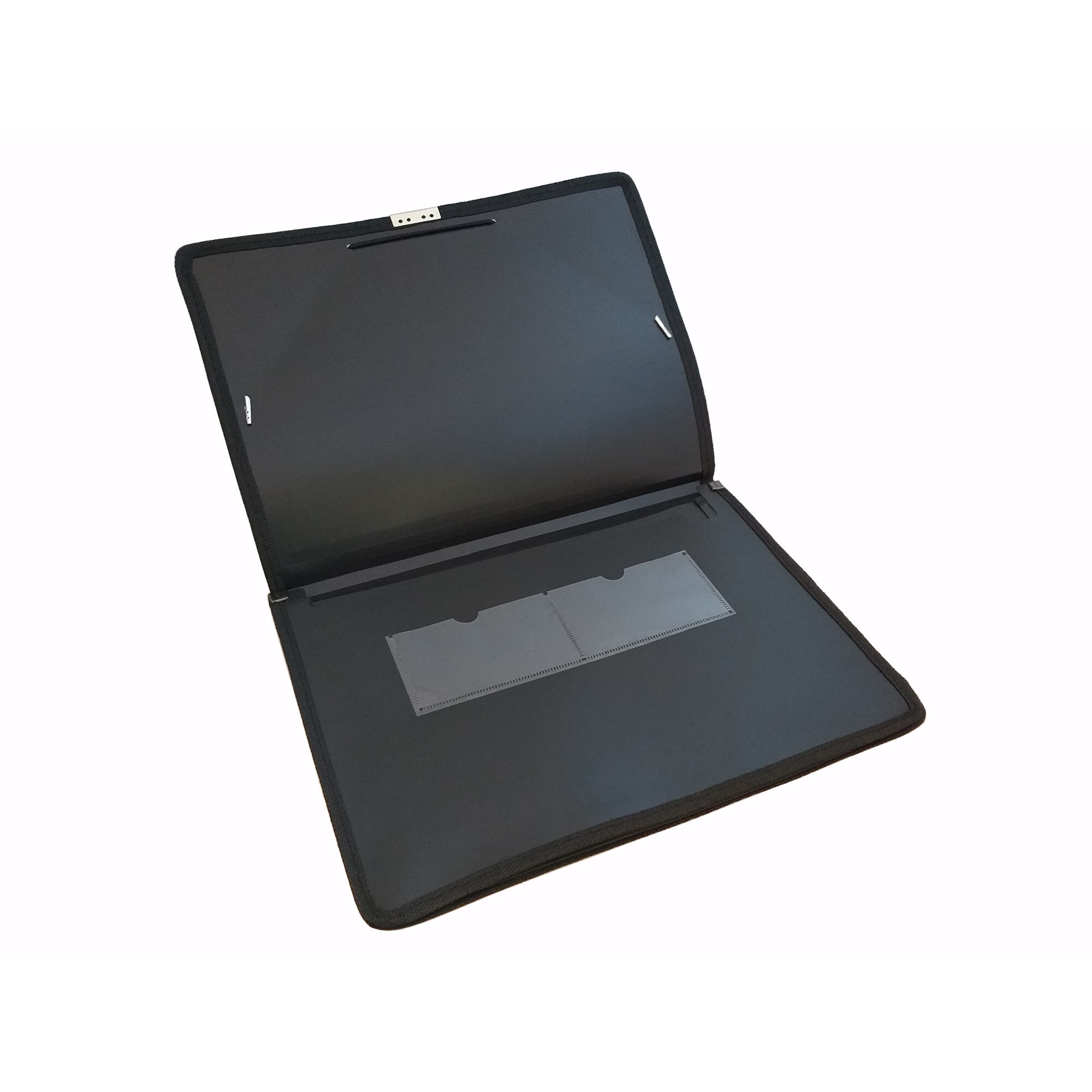 Mapa plastic (2 compartimente), neagra - eMAG.ro