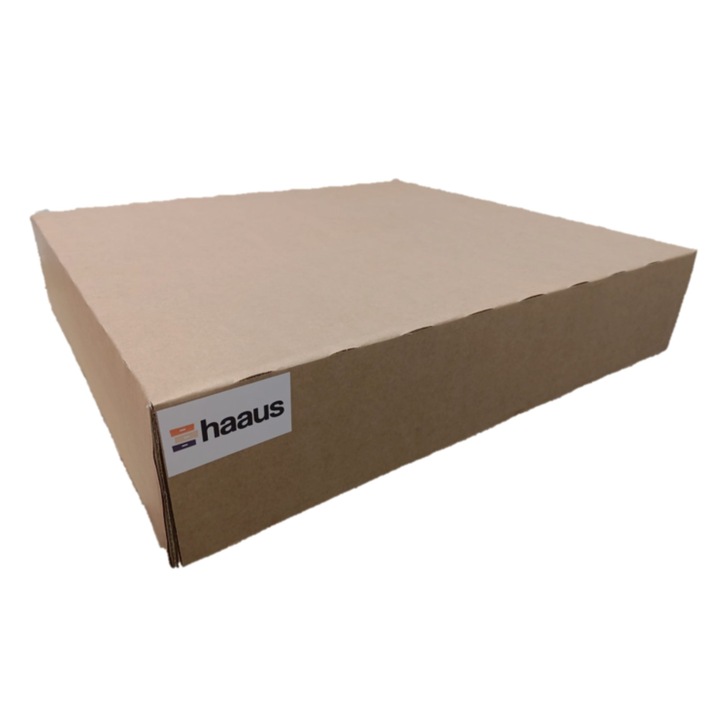 Corp Superior Colt haaus Karo, Lemn Natural/Alb, 60 x 60 x 60 cm - eMAG.ro