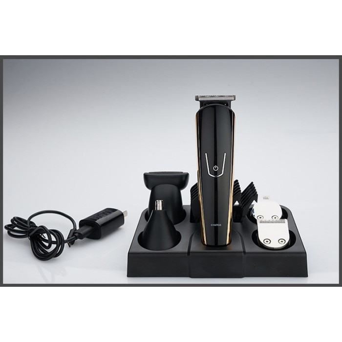 Aparat barbierit Promozer 8 in 1 ™ Profesional, Tuns si Trimmer Nas ...