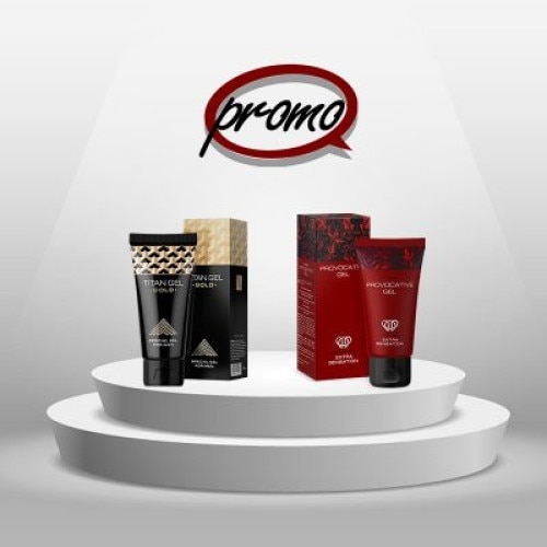 Pachet promotional Gel Titan Gold + Provocative Gel -100ml + Lubrifiant ...