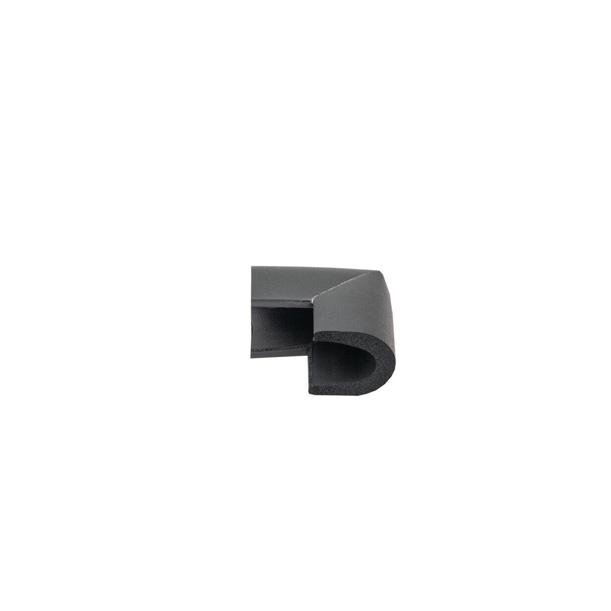 Set 4 coltare, Empria, forma U, 3.5x0.7x6 cm, Negru - eMAG.bg
