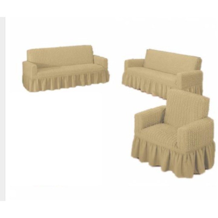 Set huse canapea 311 : 1 husa canapea 3 locuri si 2 huse fotoliu ...