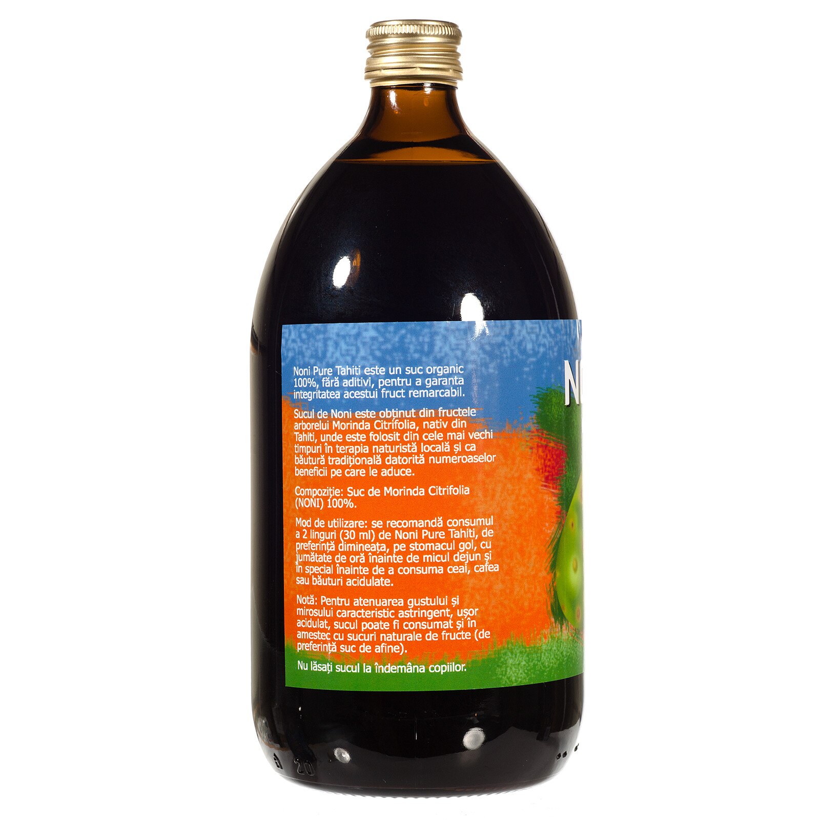 Suc de Noni de Tahiti Eco, Longevita, 1L - eMAG.ro