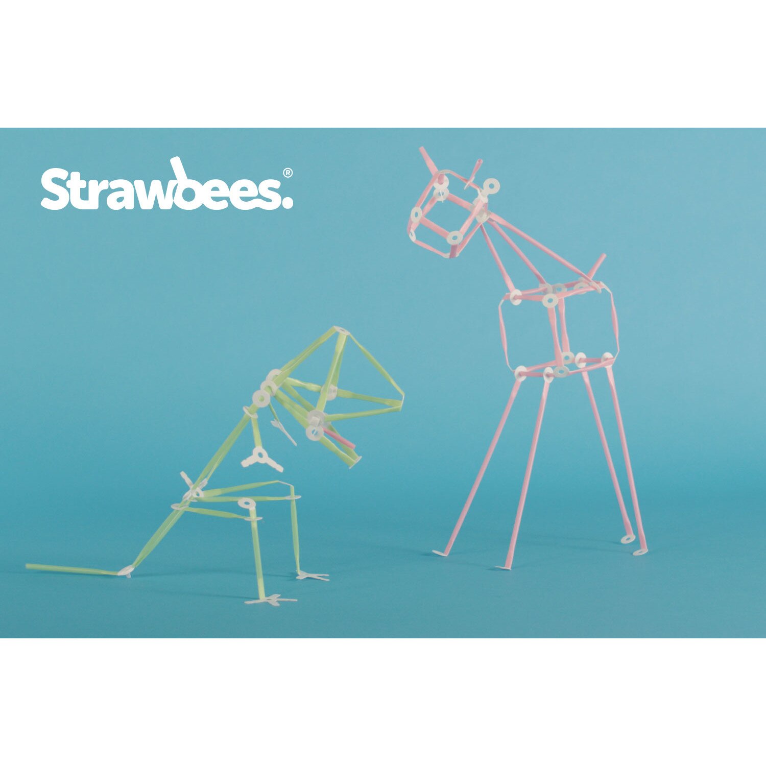 Set constructie Strawbees "Inventor Kit" - eMAG.ro