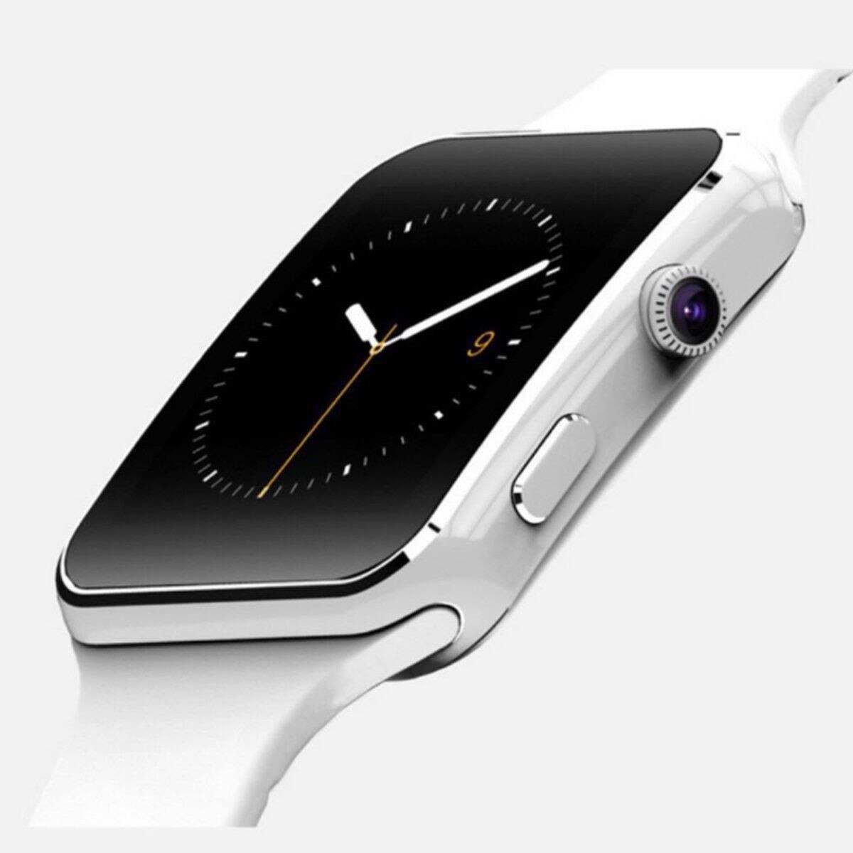 Ceas Smartwatch cu ecran curbat si camera video, Bluetooth, Cartela Sim ...