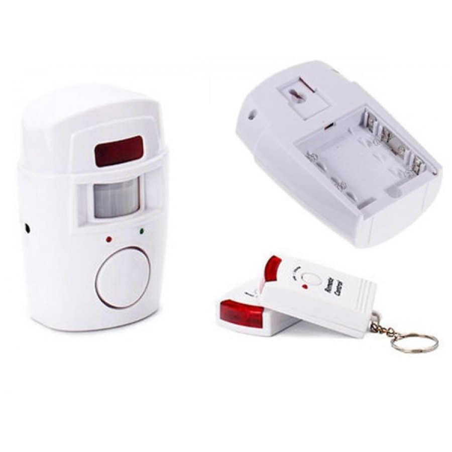 Alarma cu senzor de miscare, 2 telecomenzi, Infrarosu, MDM-007 - eMAG.ro