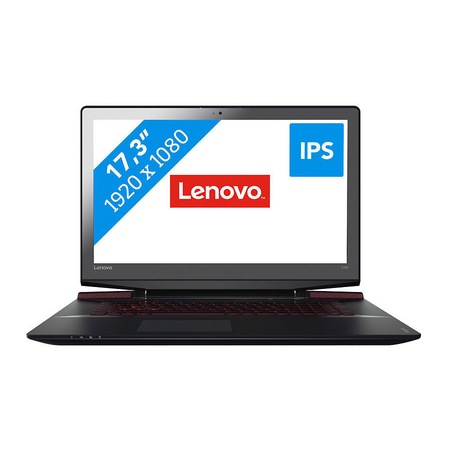Лаптоп Lenovo IdeaPad Y700-17ISK, 17.3 FHD IPS, i7-6700HQ, 8GB DDR4, 1 TB HDD, GTX960 4 GB GDDR5 ...