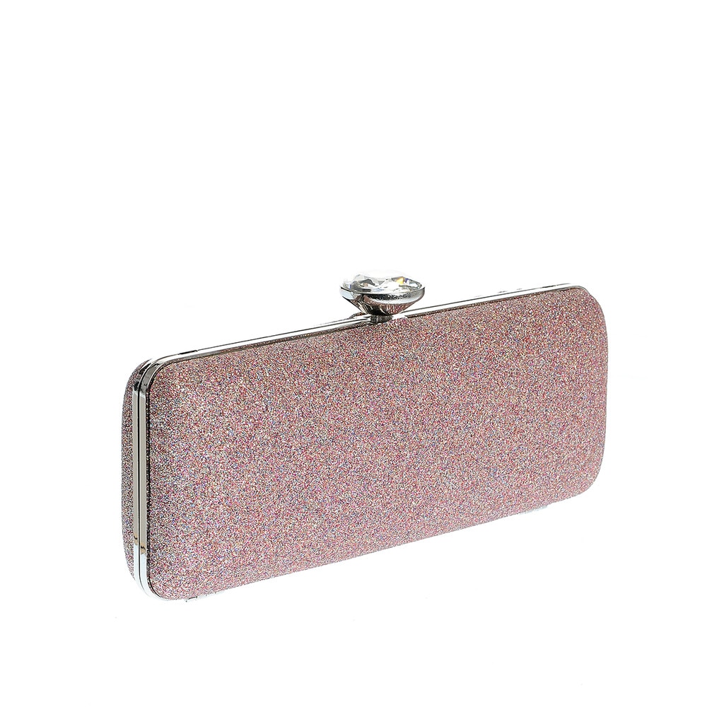 Plic roz, cu sclipici, de dama, Meli Melo Paris - eMAG.ro