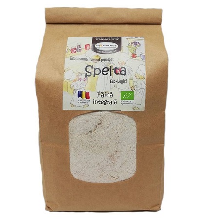 Faina Integrala din Grau Spelta Bio 1kg BioFarmland - eMAG.ro