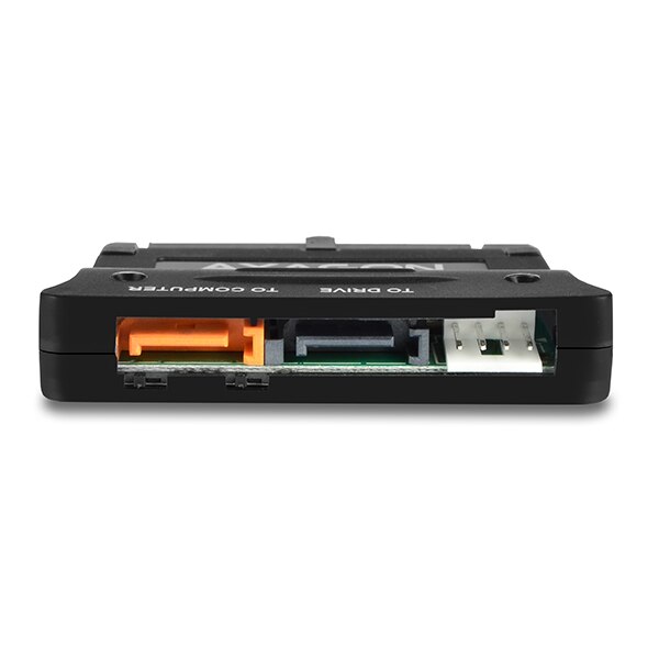 Axagon RSI-X1 SATA - IDE adapter, Kétirányú, tápellátás 4-tűs FDD ...