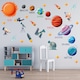 Stickere perete camera copii, Planetele 2, Stickermania, 60x90cm - eMAG.ro