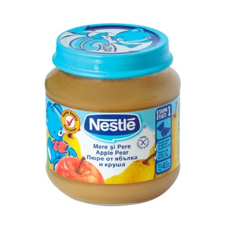 Nestle - Piure de Mere si Pere 130G - eMAG.ro