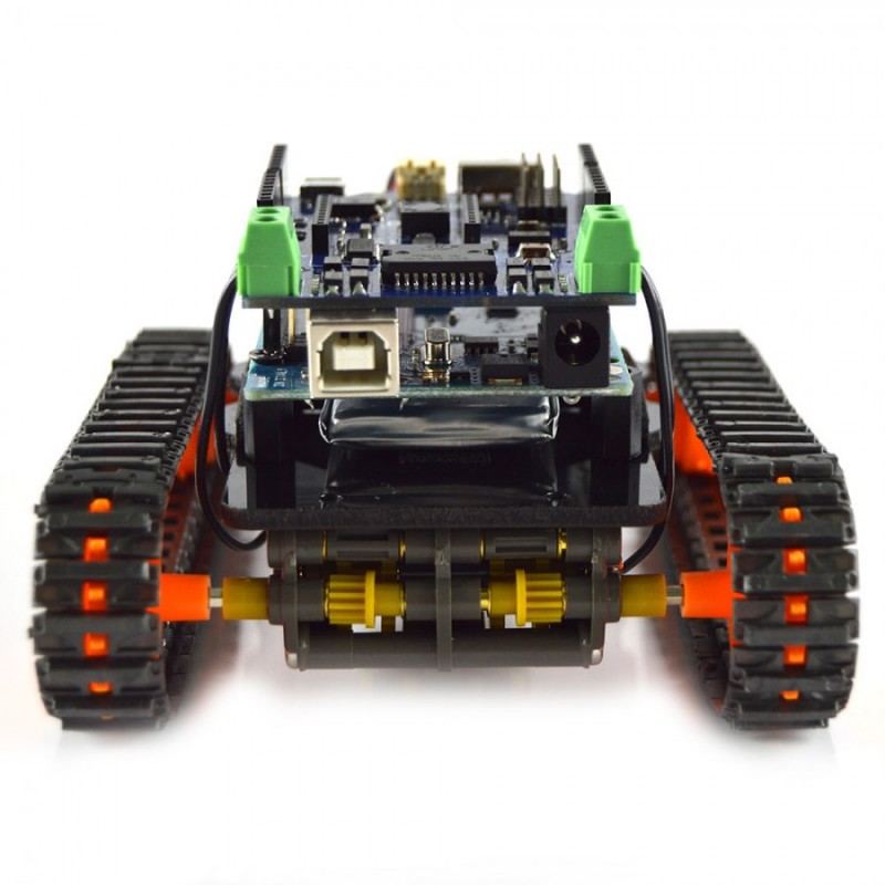 Kit Robot Tanc, Mini DFRobotShop Rover - Compatibil Arduino - eMAG.ro