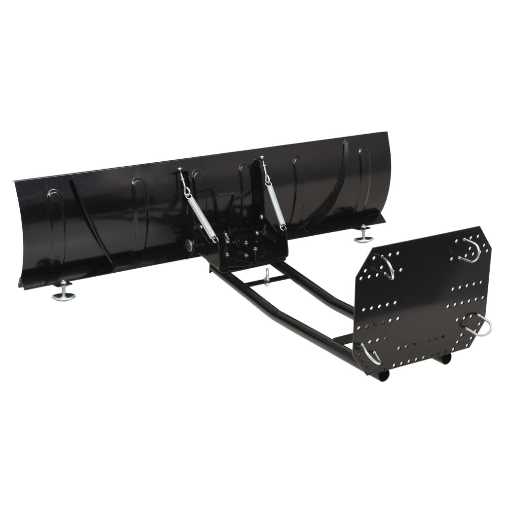 Plug de zapada pentru ATV, vidaXL, Otel, Negru, 150 x 38 cm - eMAG.ro