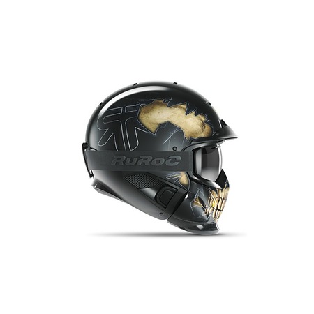 Casca Ruroc RG1-DX Fear - eMAG.ro