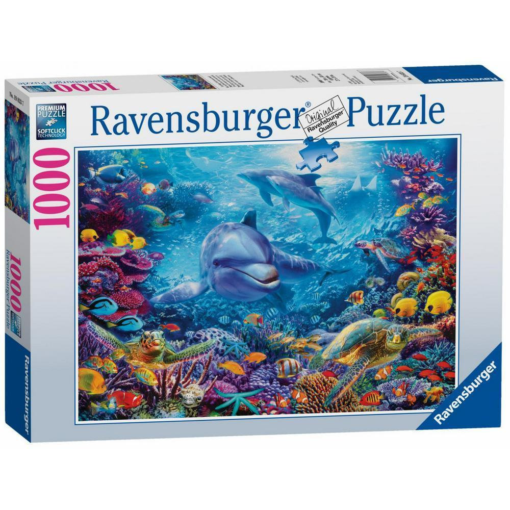 Puzzle Ravensburger - Minunata lume subacvatica, 1000 piese - eMAG.ro