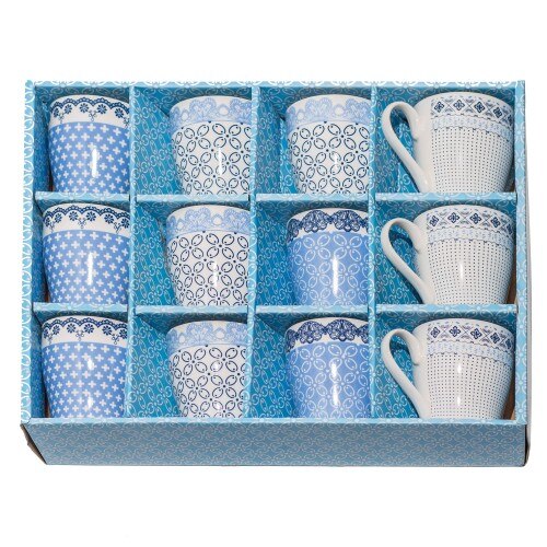 Set 12 cesti ceramica - eMAG.ro