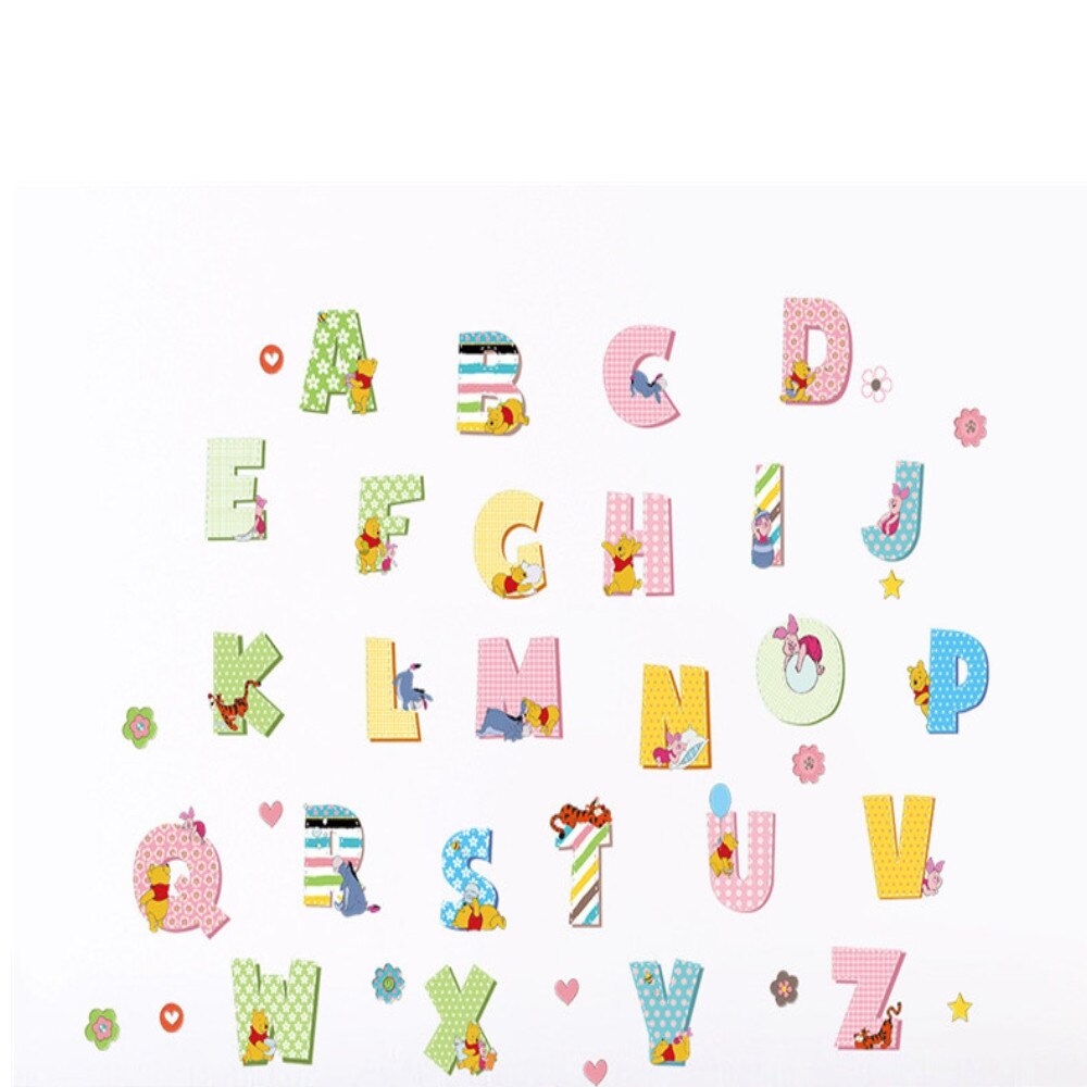 Sticker perete Alfabet Colorat - Sticky Art - eMAG.ro