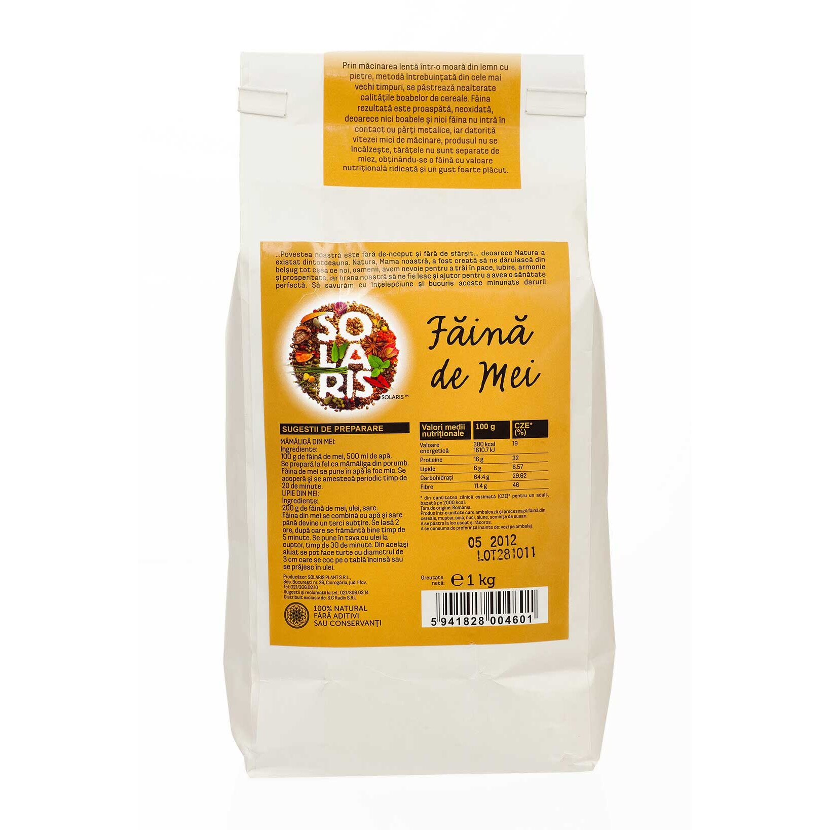 Faina de Mei, Solaris, 1 kg - eMAG.ro